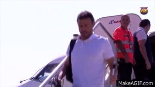Fc barcelona andres iniesta rafinha GIF - Find on GIFER