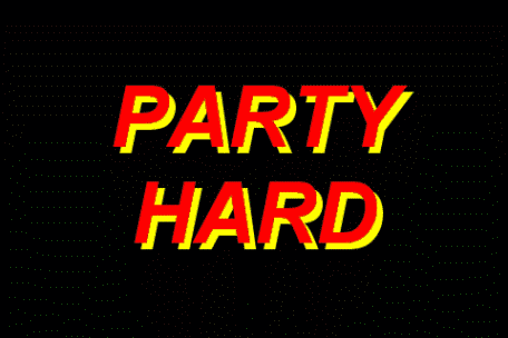 GIF partying - animated GIF on GIFER