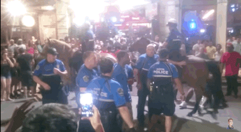 News mic police GIF - Find on GIFER