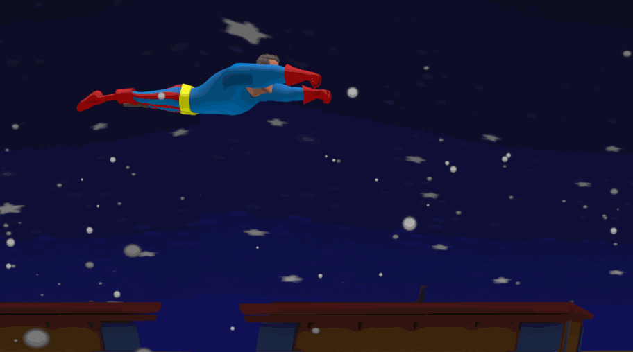 GIF superhero - animated GIF on GIFER