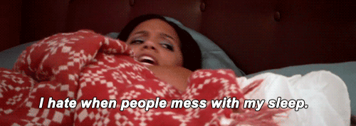Rude sleep GIF - Find on GIFER