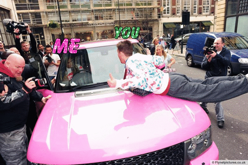 Pink car money GIF - Find on GIFER