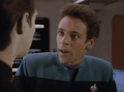 GIF star trek data ds9 - animated GIF on GIFER