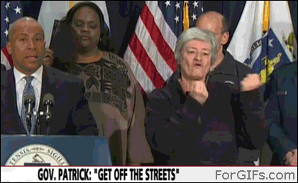 Sign language innuendo press conference GIF - Find on GIFER
