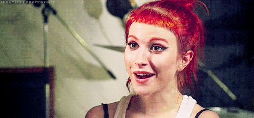 Paramore hayley williams red hair GIF - Find on GIFER