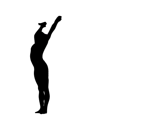 GIF gymnastics rotoscope balance beam - animated GIF on GIFER