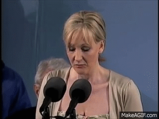 Jk rowling GIF - Find on GIFER