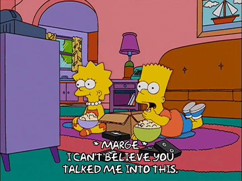 14x06 tv bart GIF - Encontrar en GIFER