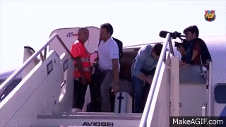 Fc barcelona andres iniesta rafinha GIF - Find on GIFER
