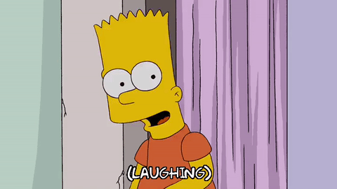 Happy bart simpson GIF - Find on GIFER