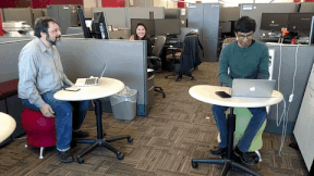 GIF work ball yoga - animated GIF on GIFER