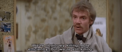 GIF warner archive sci fi killing - animated GIF on GIFER
