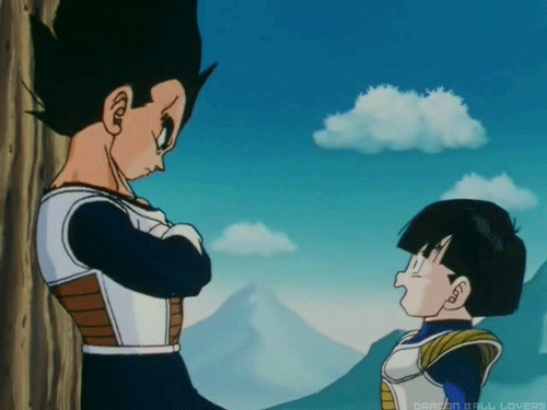 Gohan hand please GIF - Find on GIFER