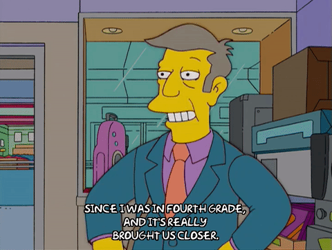 Episode 5 season 17 principal skinner GIF - Find on GIFER