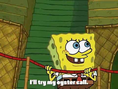 Spongebob Creepy Smile Gif