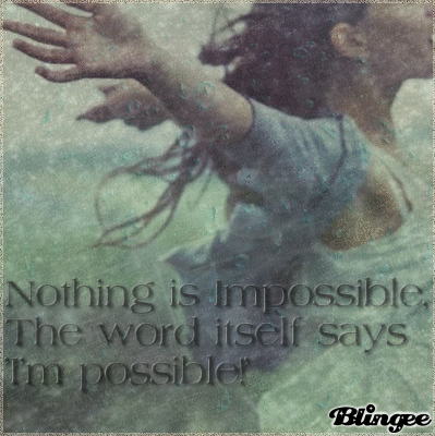 GIF impossible is nothing - animated GIF on GIFER