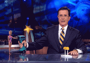 Moments colbert GIF - Find on GIFER