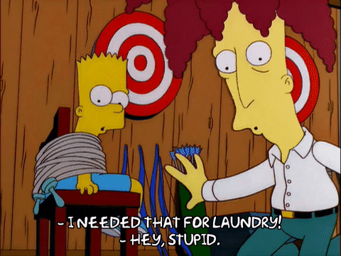Sideshow bob bart simpson GIF - Find on GIFER