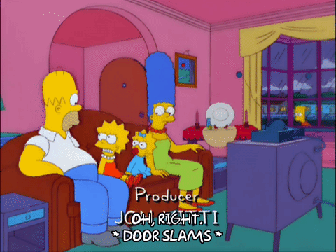 GIF happy bart simpson marge simpson - animated GIF on GIFER