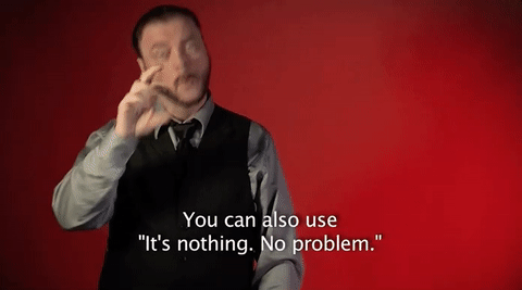 No problem sign language sign with robert GIF - Find on GIFER