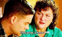 GIF glee coach beiste shannon beiste - animated GIF on GIFER