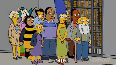 19x04 lindsey naegle dr hibbert GIF - Encontrar en GIFER