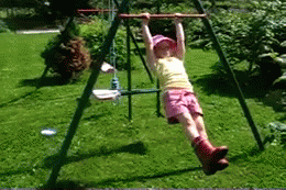 Girl swinging GIF - Find on GIFER
