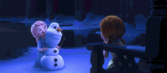 Disney snow frozen GIF - Find on GIFER