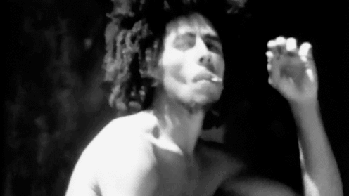 Joint smoking bob marley GIF - Find on GIFER