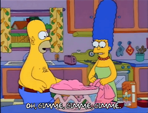 Season 3 homer simpson happy GIF - Find on GIFER