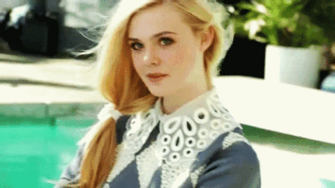 Elle fanning GIF - Find on GIFER