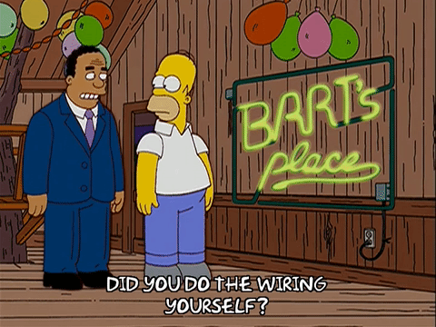 Homer simpson happy GIF - Find on GIFER