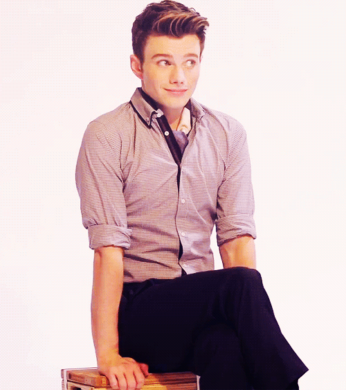 Chris colfer GIF - Find on GIFER