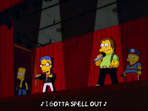 Bart simpson episode 14 singing GIF - Find on GIFER