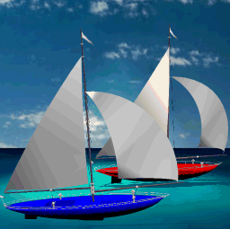 GIF sailboat - animated GIF on GIFER - by Kathritius
