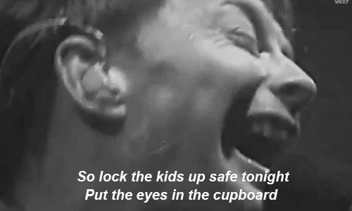 Radiohead thom yorke GIF - Find on GIFER