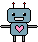 Robot transparent valentines day GIF on GIFER - by Starhammer