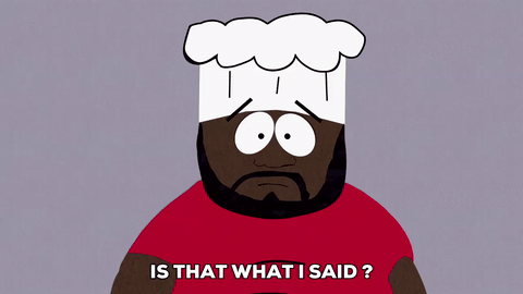 GIF chef unsure wondering - animated GIF on GIFER