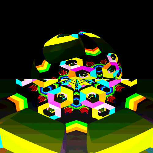 Hexagon dome GIF - Find on GIFER