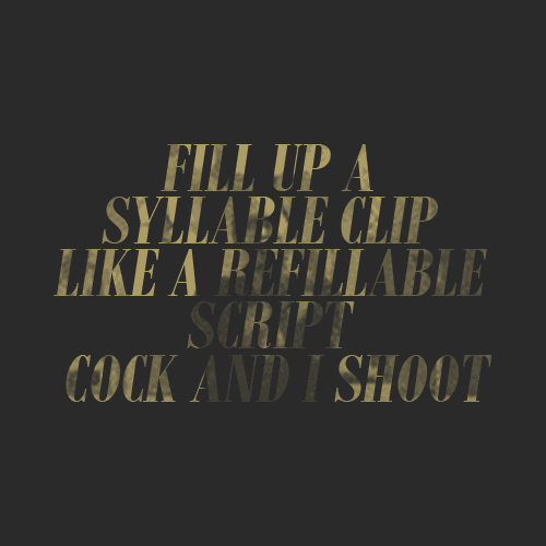 GIF rap quote typography - animated GIF on GIFER