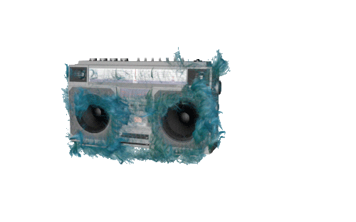 Boombox transparent art GIF on GIFER - by Cerad