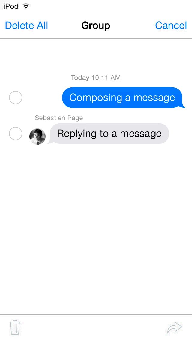 Iphone Typing Gif How To Send GIFs On IPhone