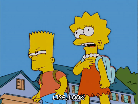 Bart simpson lisa simpson episode 3 GIF - Find on GIFER