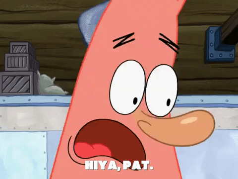 Patrick Drooling Gif