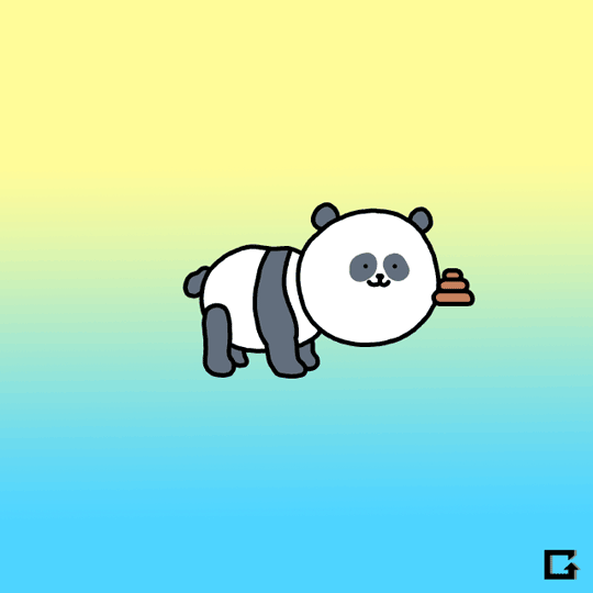 Poop pandas gifnews GIF - Find on GIFER