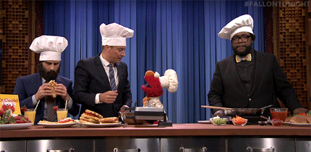 Food jimmy fallon tonight show GIF - Find on GIFER