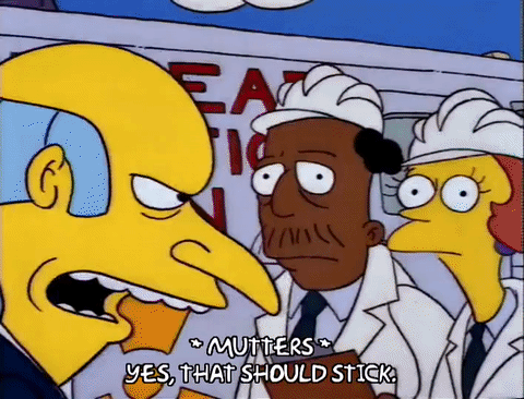 Season 5 episode 3 waylon smithers GIF - Find on GIFER