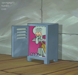 Spongebob squarepants squidward freaky friday GIF - Find on GIFER