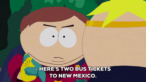 Butters stotch cartman heroes GIF - Find on GIFER