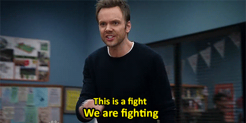 GIF reaction community fighting - animated GIF on GIFER - by Dotaur